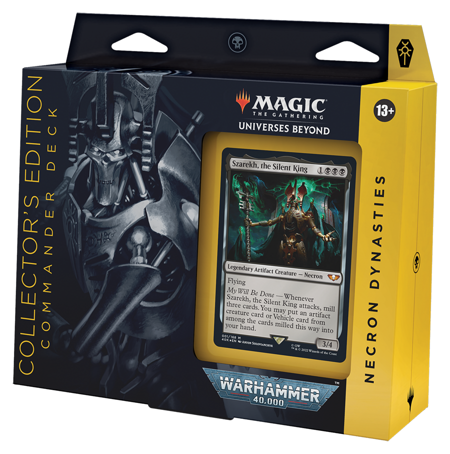 Warhammer 40,000 - Commander Deck (Necron Dynasties - Collector's Edit